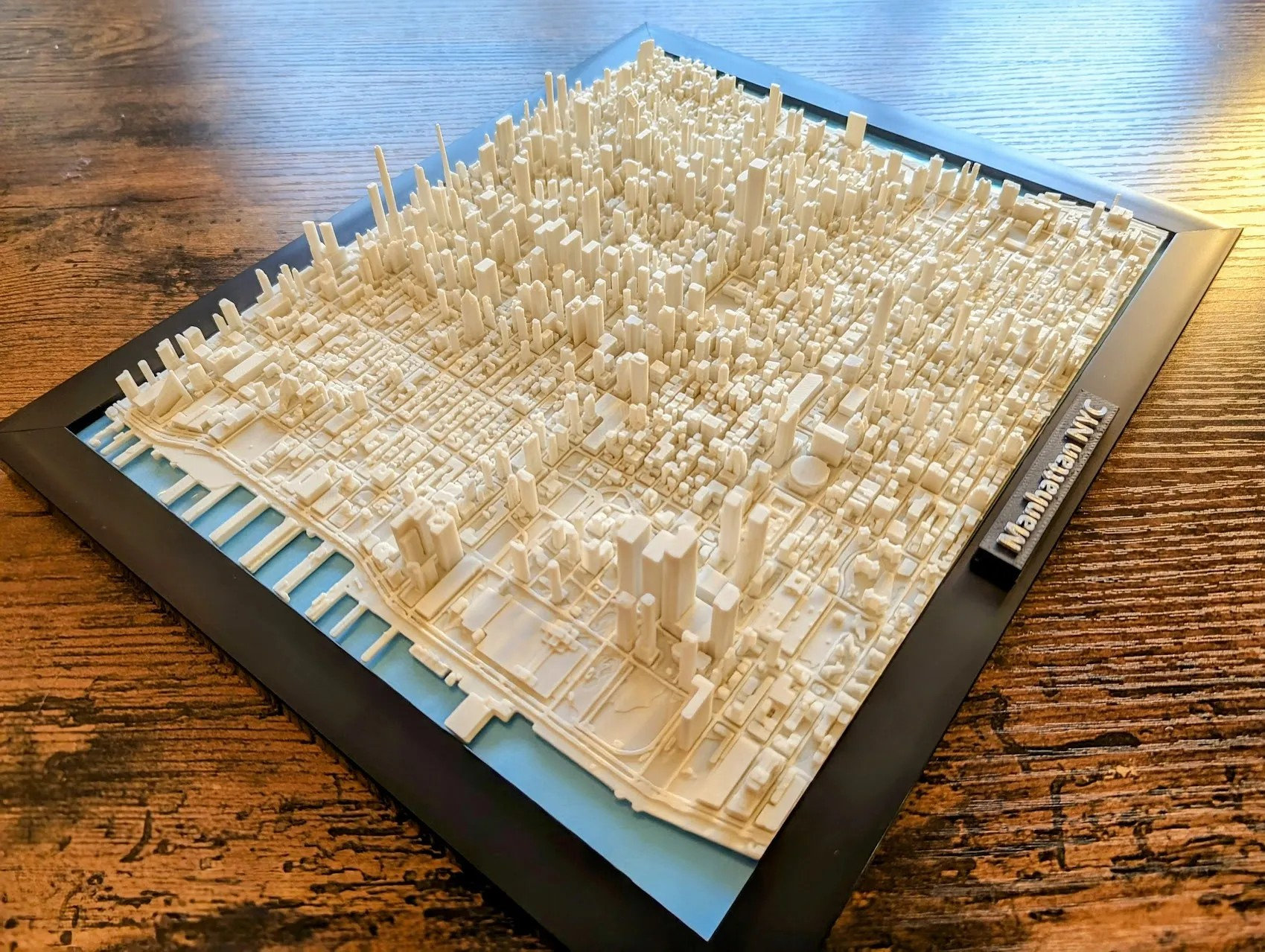 3D Manhattan Model New York City Landscape Replica Perfect NYC Souvenir ...