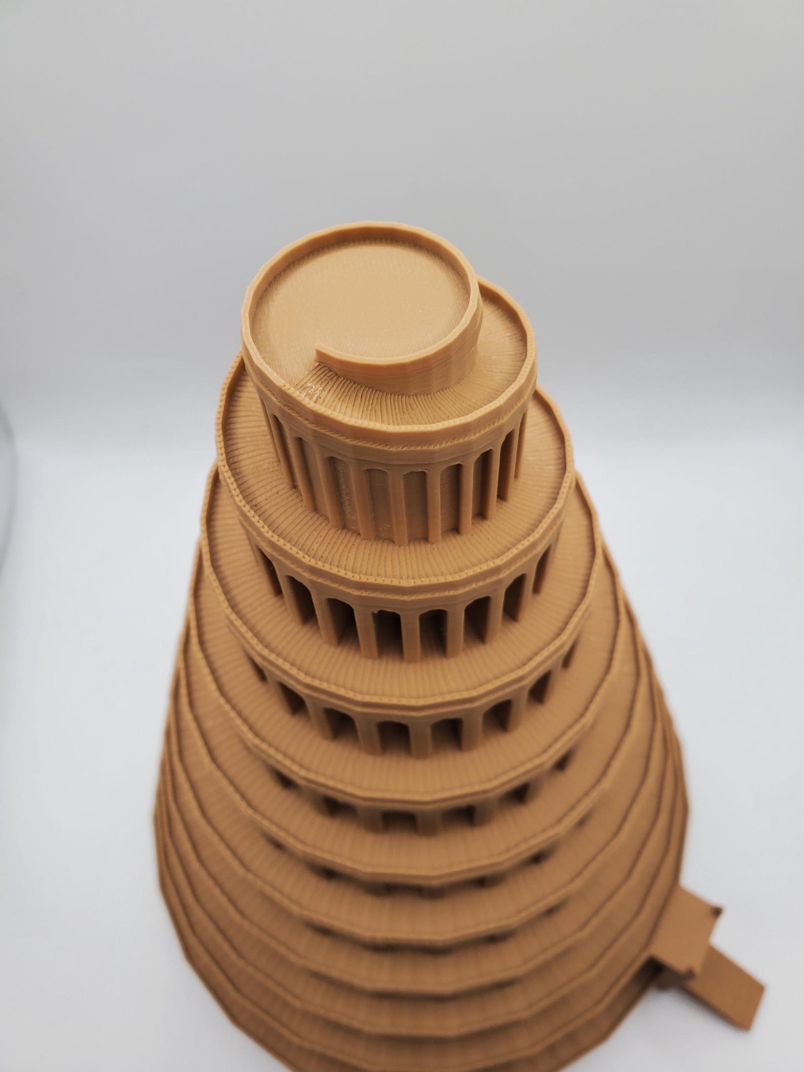 Tower of Babel Model - Diorama Scale Model - Babel Tower Complete ...