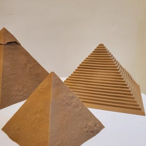 Pyramids Diorama Giza Pyramid Set, Great Pyramids of Egypt, Decorative ...