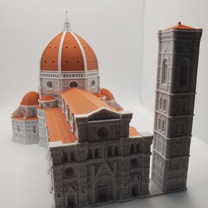 Duomo of Florence, Detailed Cathedral Diorama Perfect Italian Souvenir ...