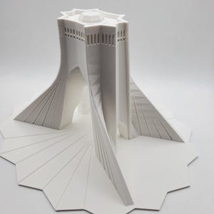 Azadi Tower Model, Tehran Monument Replica, Persian Architecture ...