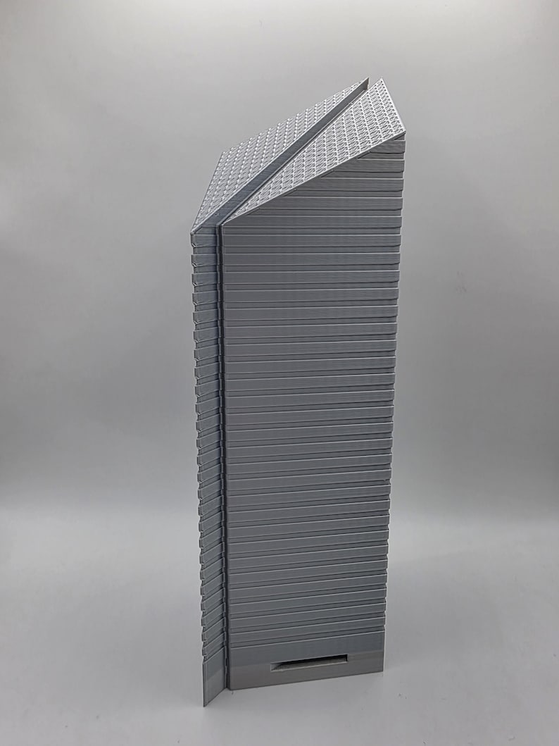 Crain Communications Building Model – Modern Chicago Skyscraper Replica ...