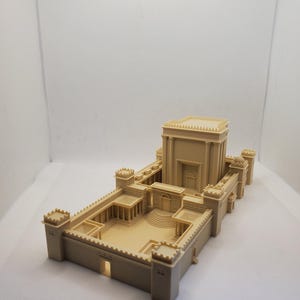 Large Model of the Second Temple | Solomon's Temple | Herod Temple ...