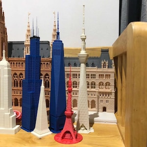 Tokyo Sky Tree Model - Iconic Japan Tower - Detailed Japanese ...