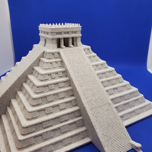 Chichen Itza Pyramid Model - Kukulkan Replica | Mexican Souvenir ...