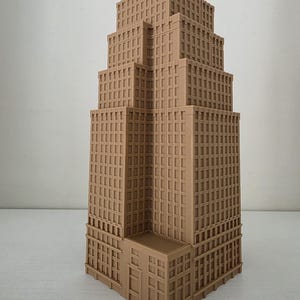 Nelson Tower New York, Art Deco Skyscraper Replica, Architecture Gift ...