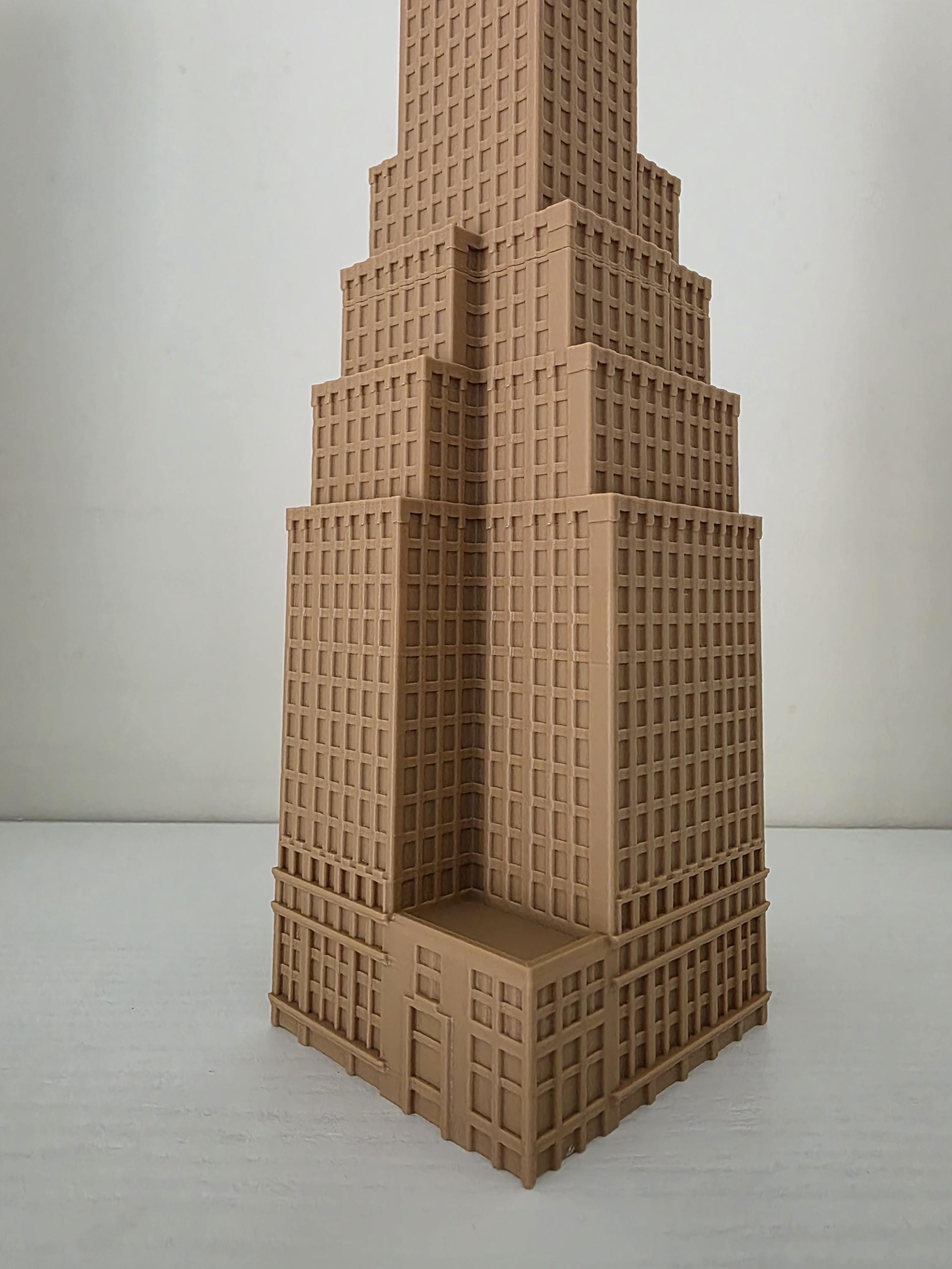 Nelson Tower New York, Art Deco Skyscraper Replica, Architecture Gift ...
