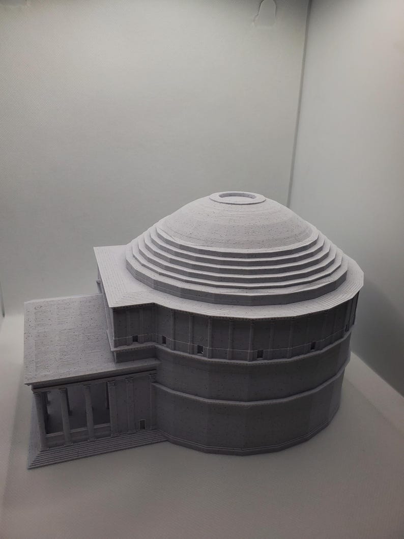 Pantheon Model - Iconic Roman Architecture, 3D Replica, Historical Home ...