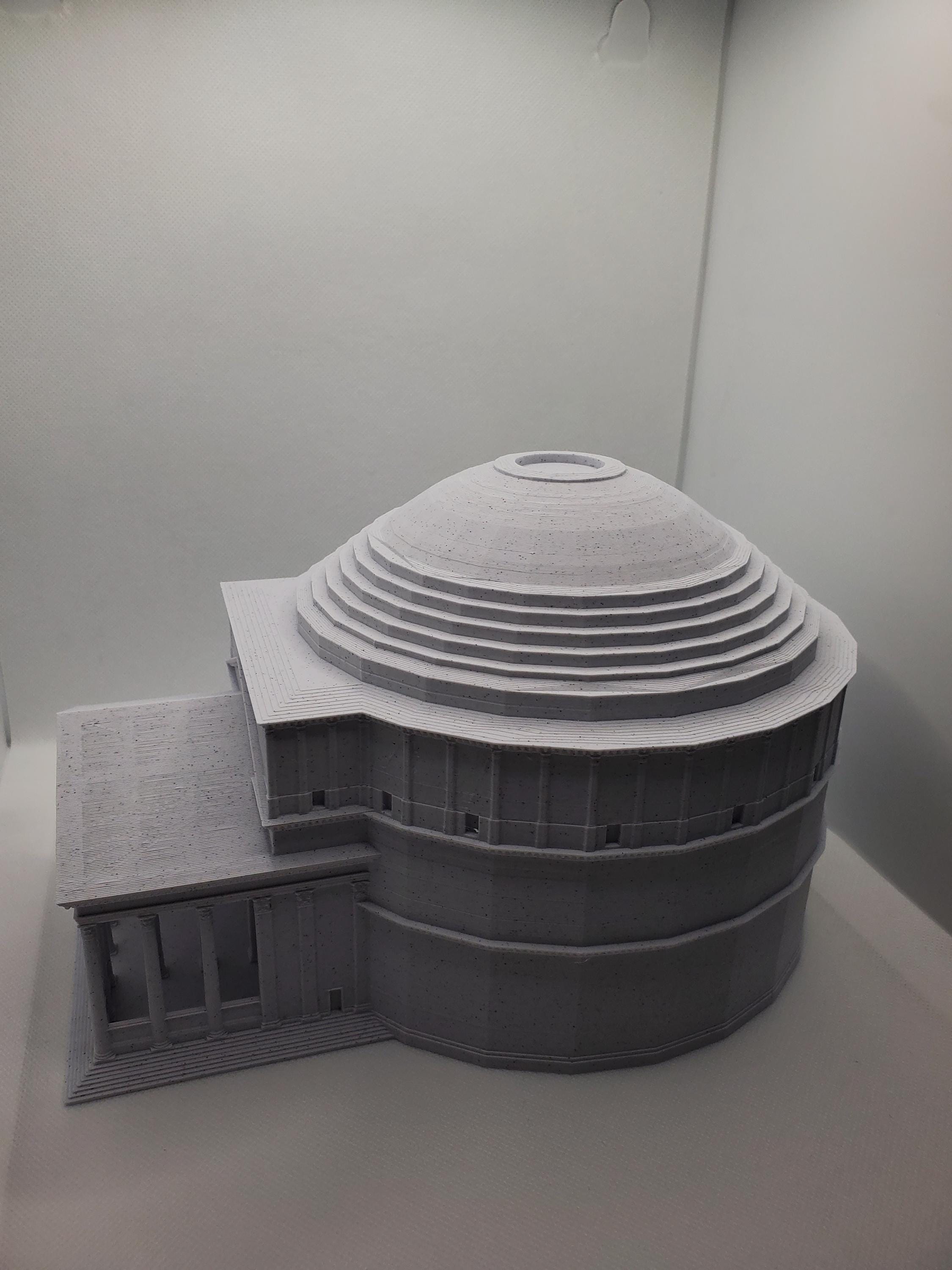 Pantheon Model Iconic Roman Architecture, 3D Replica, Historical Home ...