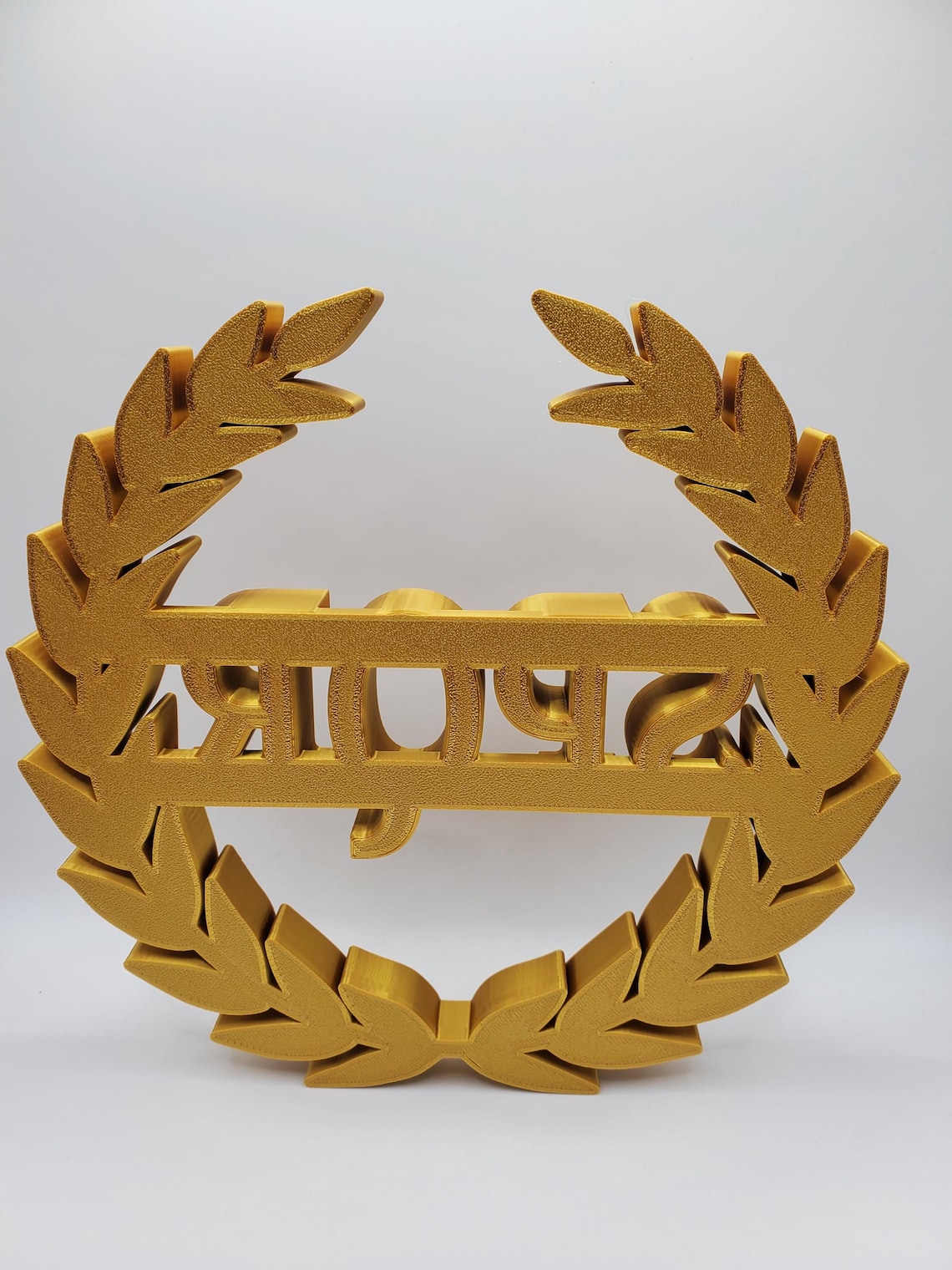 SPQR Roman Empire Laurel Wreath Wall Decor, Ancient Rome History Decor ...