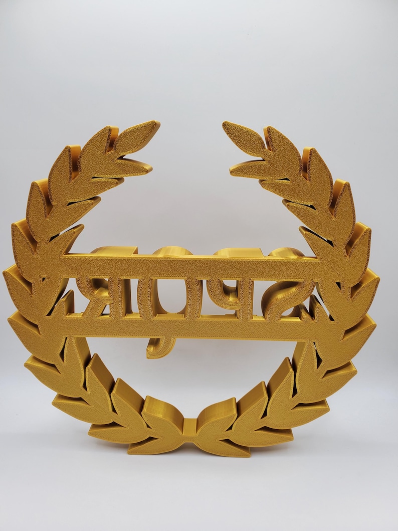 SPQR Roman Empire Laurel Wreath Wall Decor, Ancient Rome History Decor ...