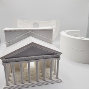 Pantheon Cross Section Model, Ancient Roman Architecture Model ...