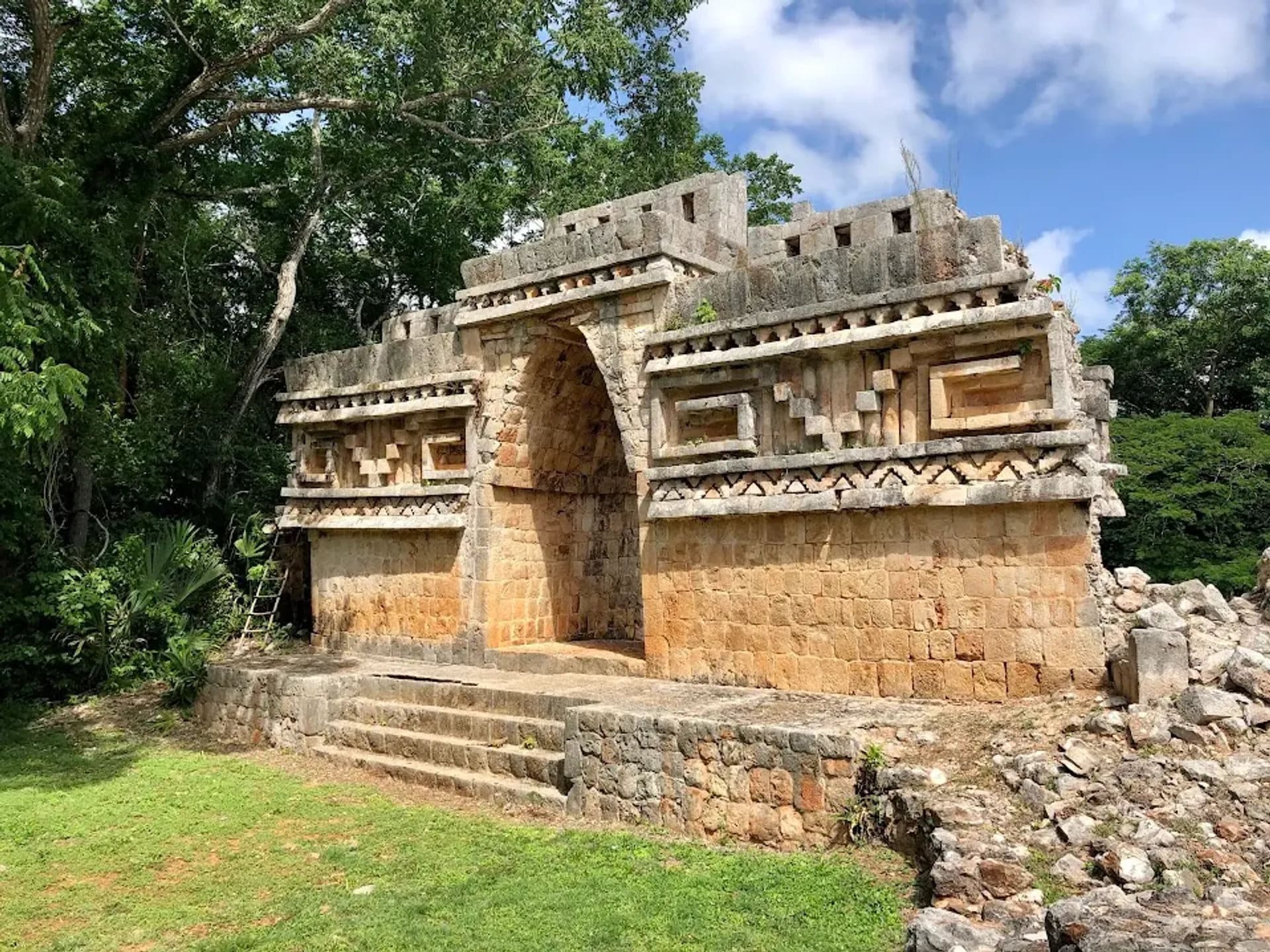 3D Printed Arch of Labna Model Detailed Miniature Replica Yucatan ...