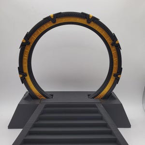 Stargate Model With Off-world Pedestal and DHD – Intricately Detailed ...