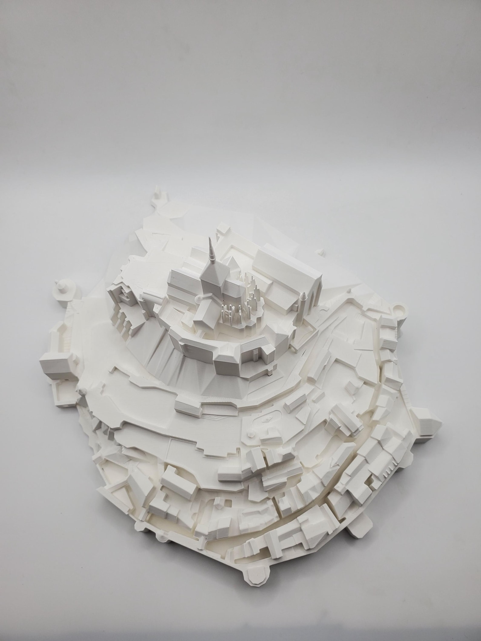 Mont Saint-michel Model, French Landmark Miniature, Historical ...