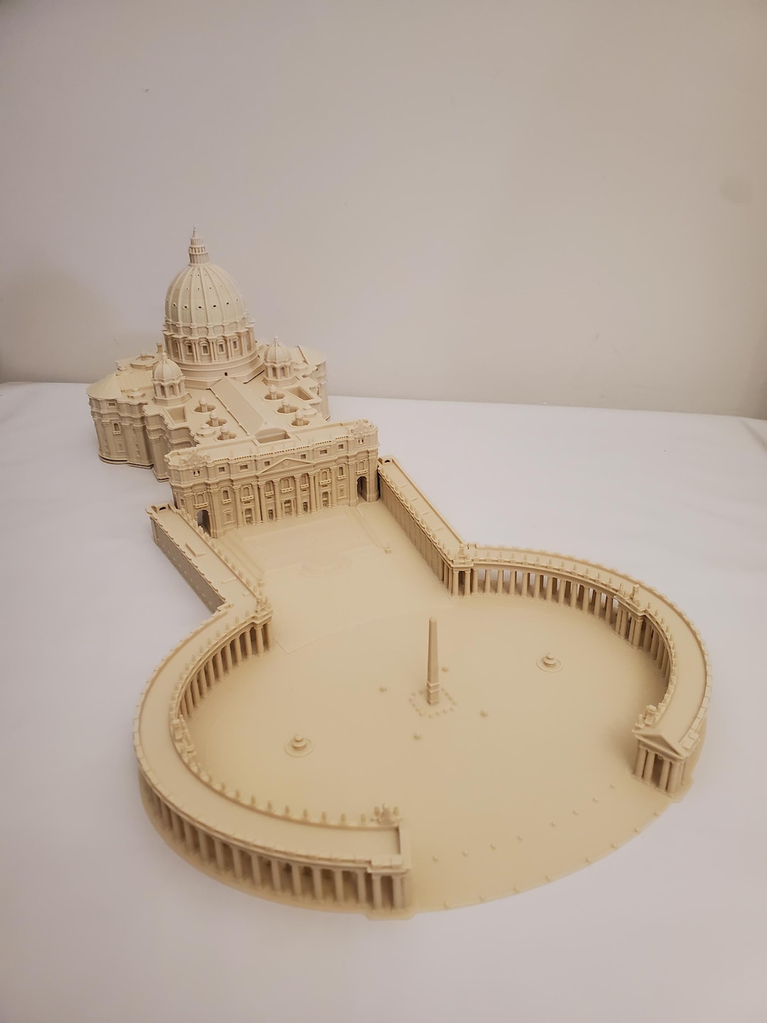 Vatican St Peter’s Basilica Model Kit, 3D Printed San Pietro Assembly ...