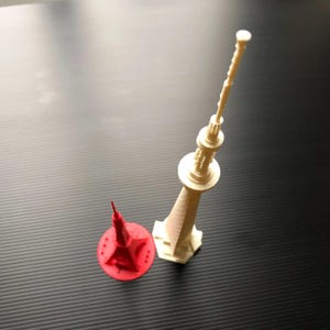 Tokyo Sky Tree Model - Iconic Japan Tower - Detailed Japanese ...