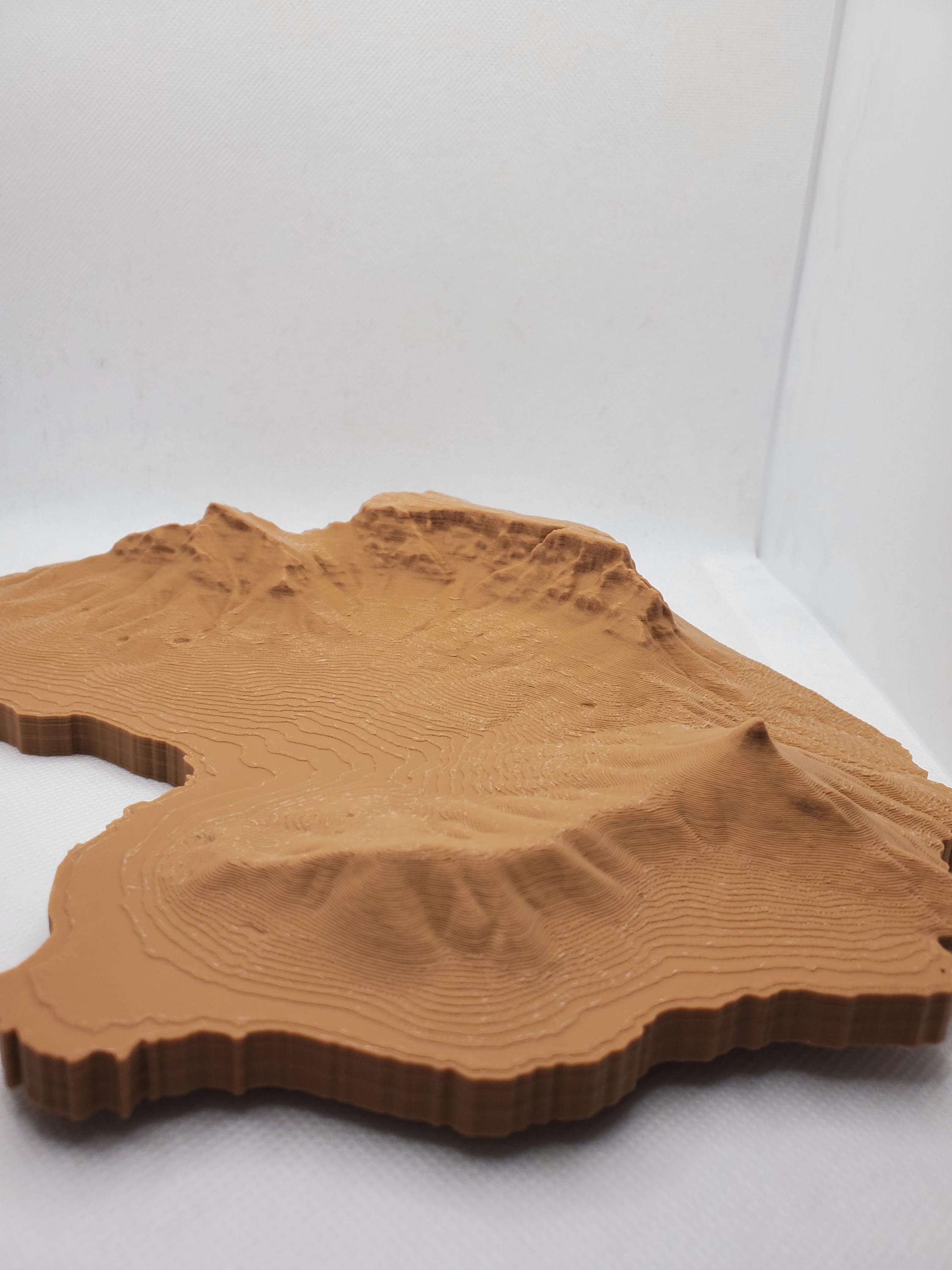 Cape Town Topography Model | Table Mountain Relief Map | South African ...