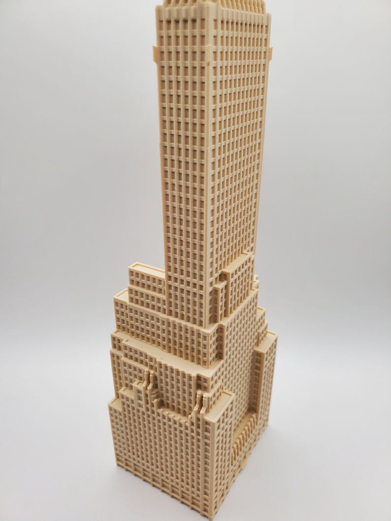 Chanin Building Model NYC, 3D Printed New York Skyscraper Art Deco ...