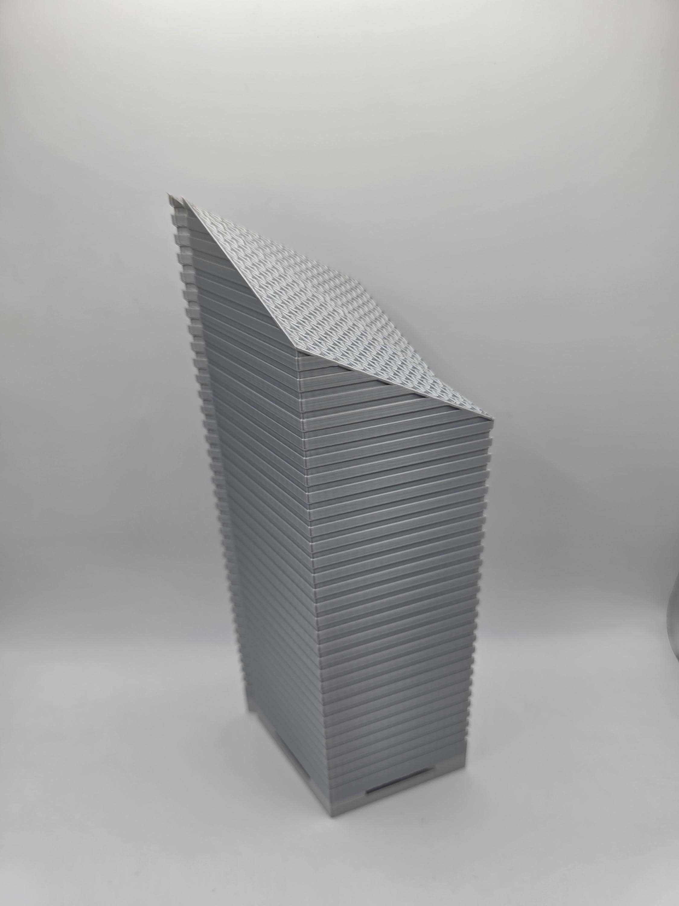 Crain Communications Building Model – Modern Chicago Skyscraper Replica for Architecture Lovers ...