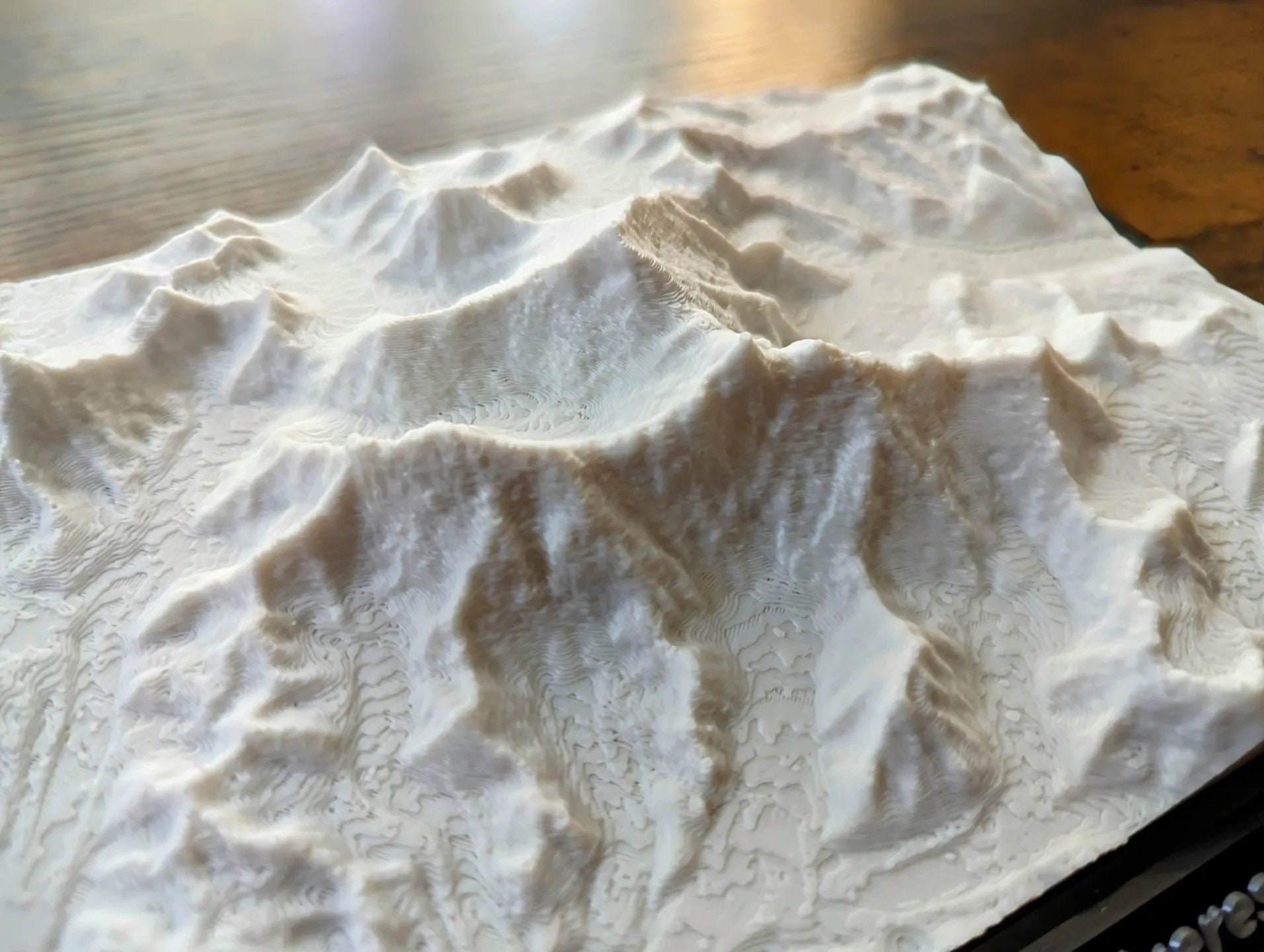 Large Model of Mt. Everest – Detailed Mountain Diorama – Perfect ...