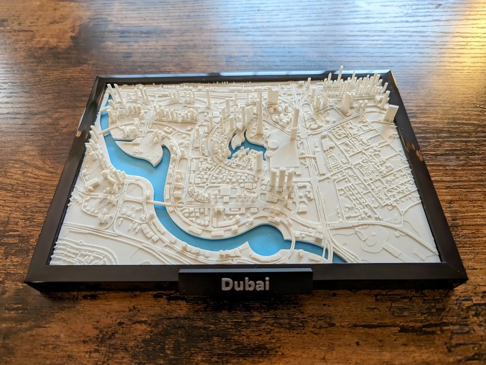 Dubai Cityscape 3D Model – Detailed Dubai Map – Unique Souvenir of ...