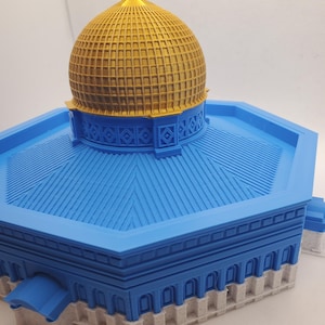 Dome of the Rock Model - Detailed Islamic Architecture Replica - Al ...