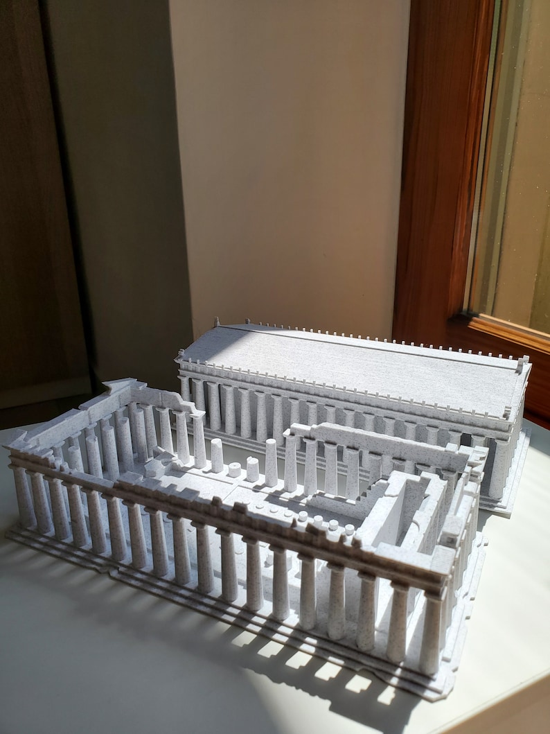 Parthenon Model, Greek Temple Replica, Ancient Architecture Model ...