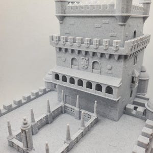 Belem Tower Model, Lisbon, Portugal Authentic Replica of Lisbon's ...