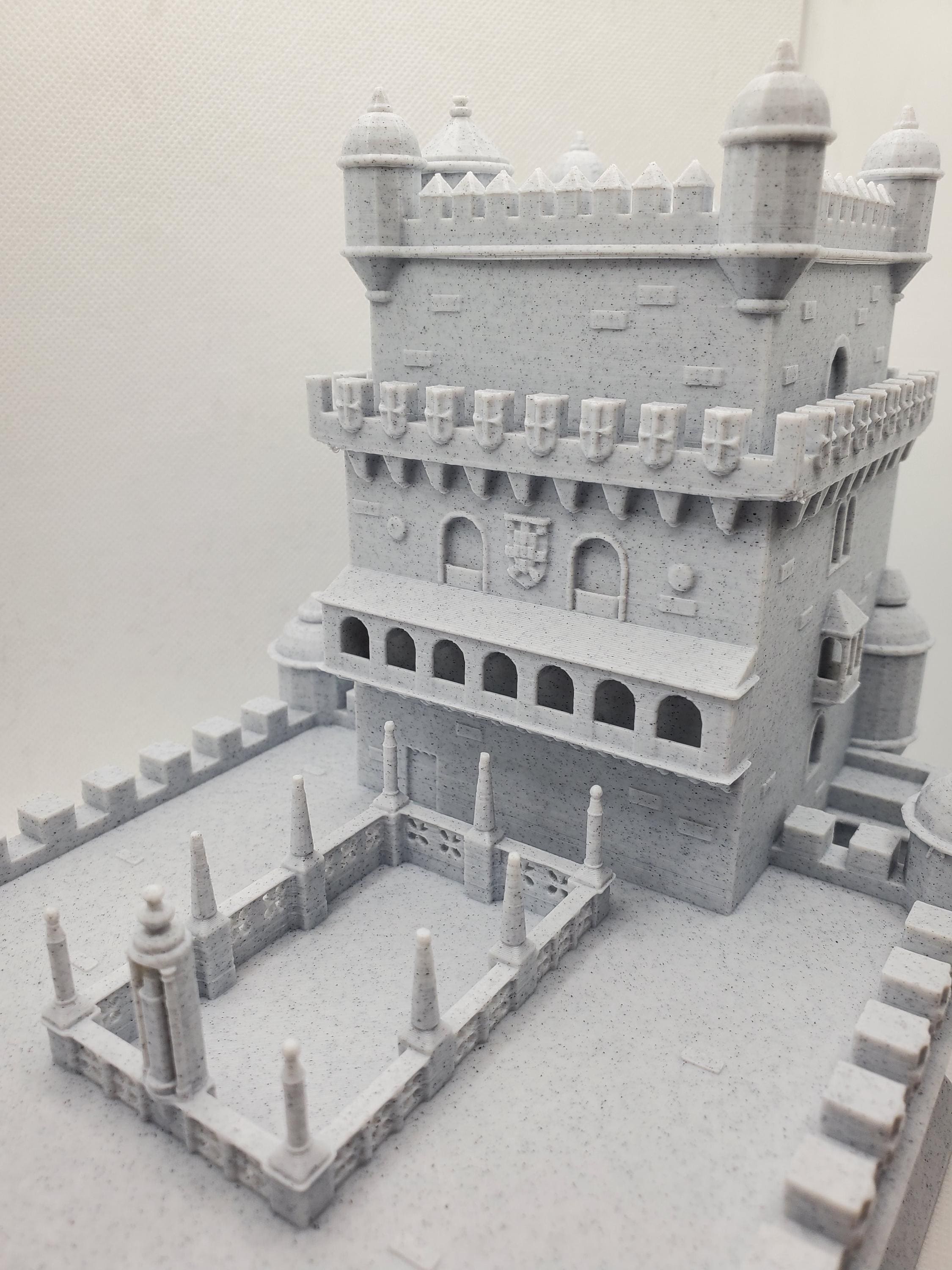 Belem Tower Model, Lisbon, Portugal Authentic Replica of Lisbon's ...