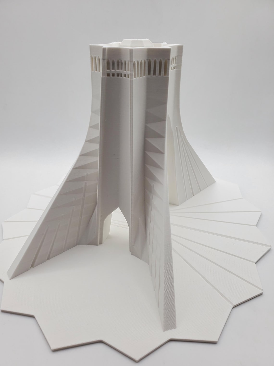 Azadi Tower Model, Tehran Monument Replica, Persian Architecture ...