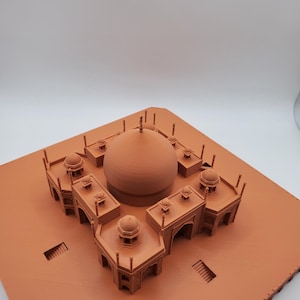 Humayun's Tomb Architectural Diorama - Historical Model for Desk Decor ...