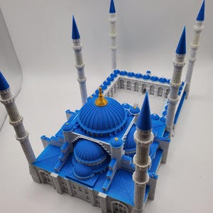 Blue Mosque - Sultanahmet Mosque Miniature | Ottoman Architecture ...