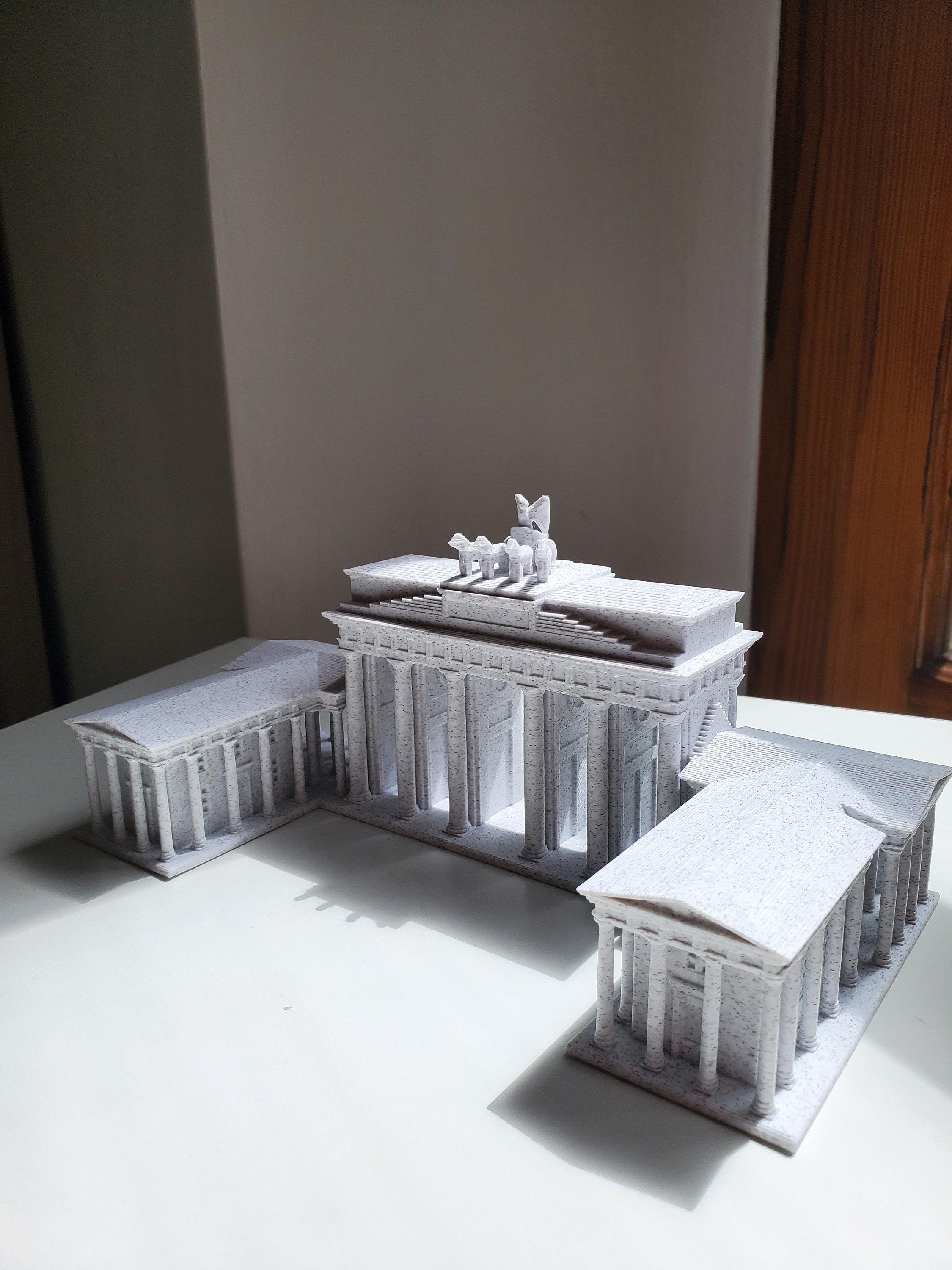 Brandenburg Gate Model - Detailed Miniature Replica of Berlin Landmark ...