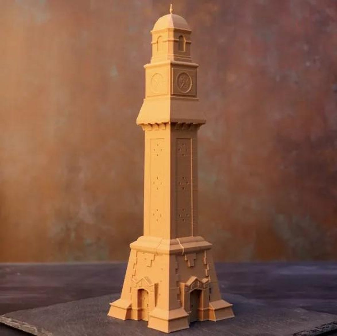 Qushla Clock Tower Model - Historic Landmark of Baghdad, Iraq ...