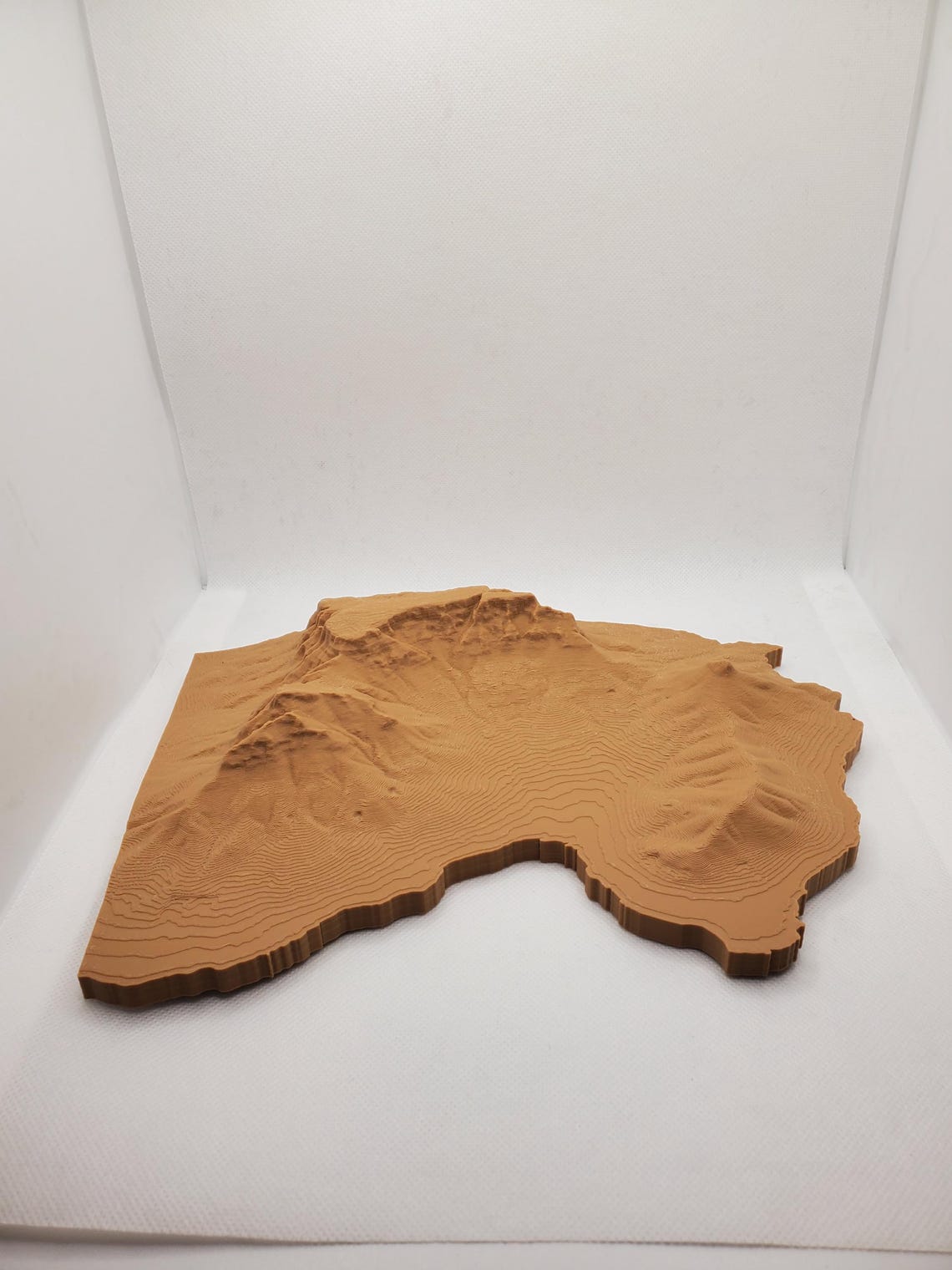 Cape Town Topography Model | Table Mountain Relief Map | South African ...