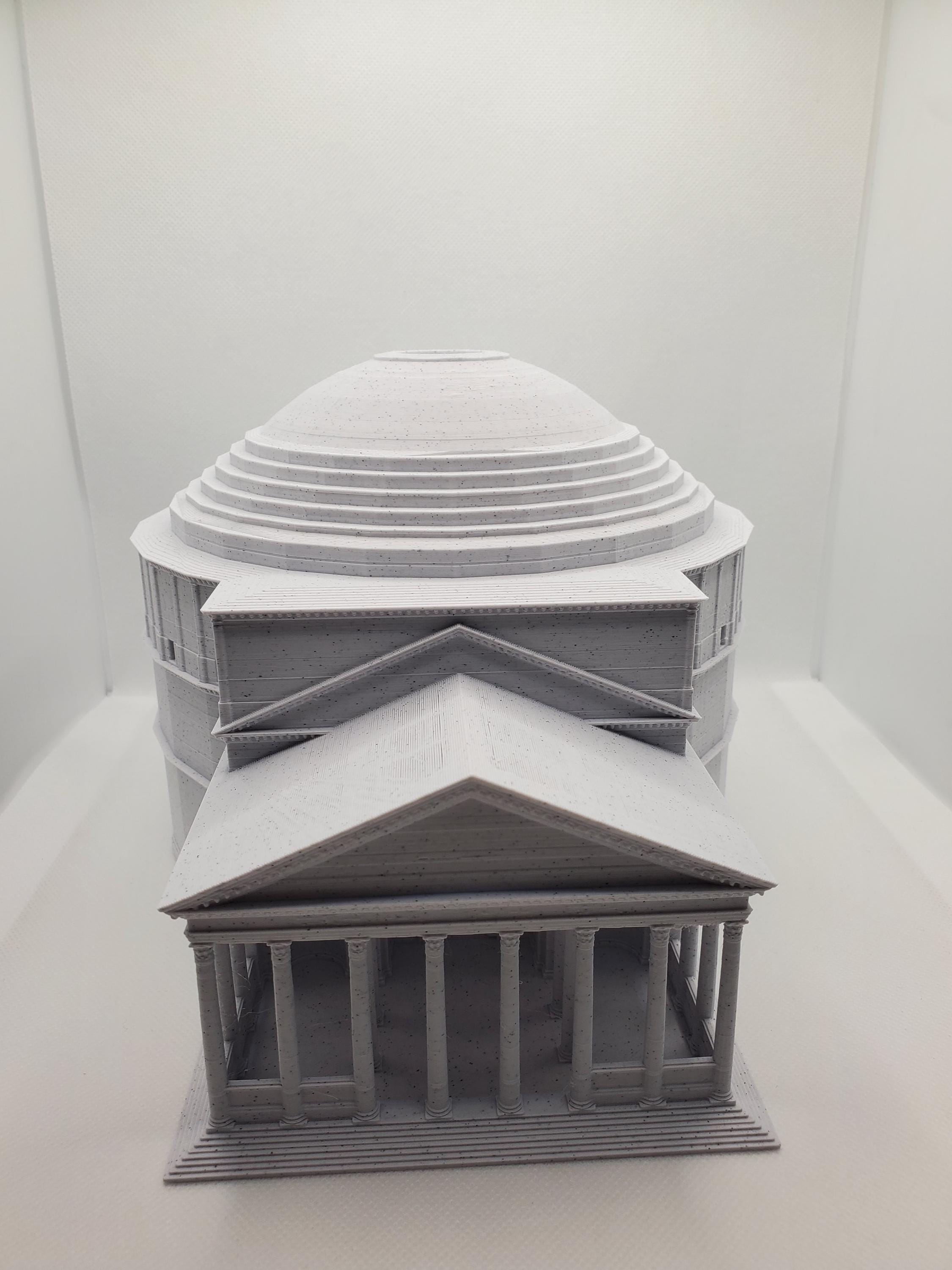 Pantheon Model Iconic Roman Architecture, 3D Replica, Historical Home ...