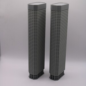 Presidential Towers N Scale Model - Chicago Diorama Building - Chicago ...