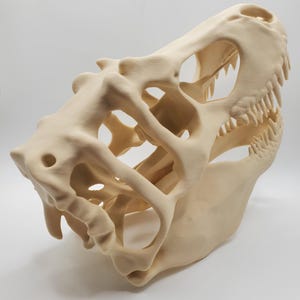 T Rex Skull Replica, Dinosaur Fossil Model, Realistic Tyrannosaurus Rex ...