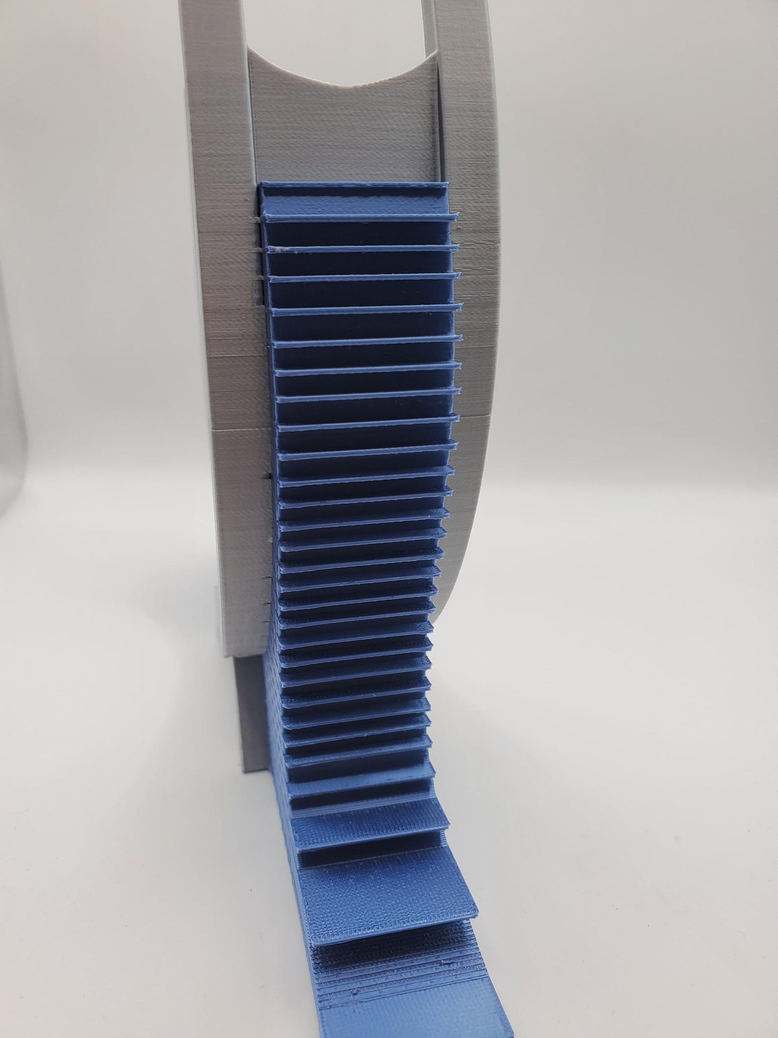 Katara Towers Doha Model – Iconic Crescent Skyscraper Replica in Blue ...