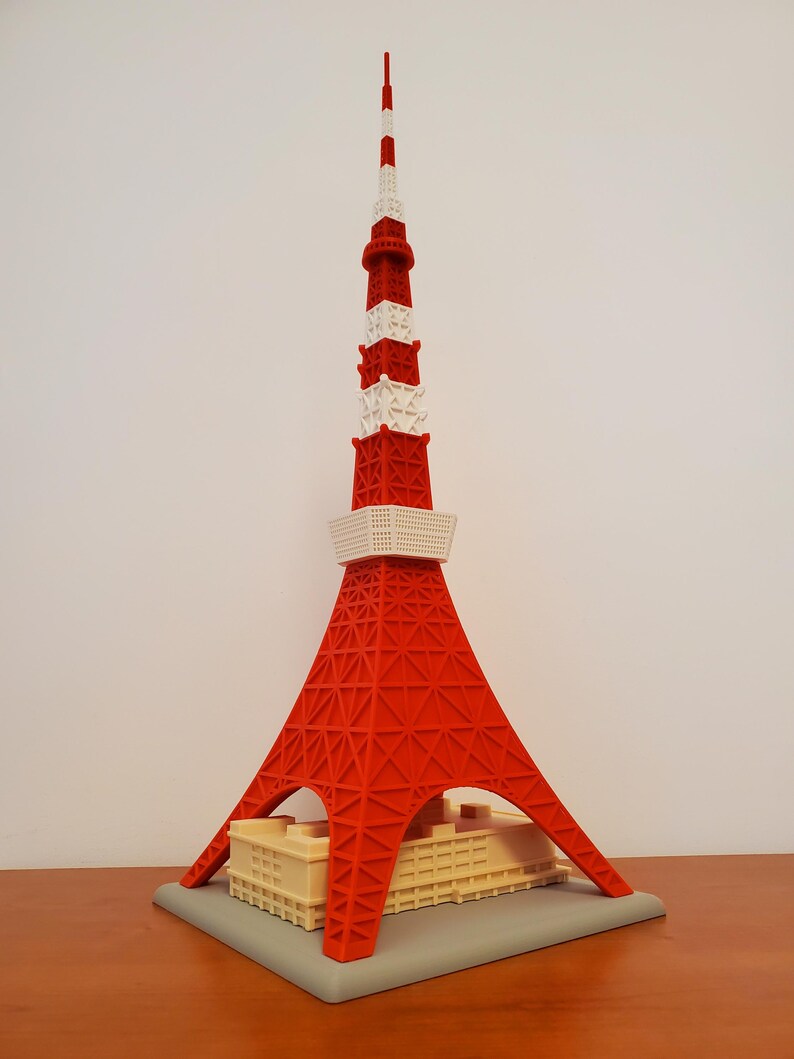 Tokyo Tower Model, Iconic Japanese Landmark Replica, Tokyo Japan ...