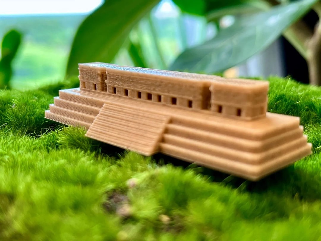 Palace of the Governor Diorama, Ancient Mayan Uxmal Temple Replica ...