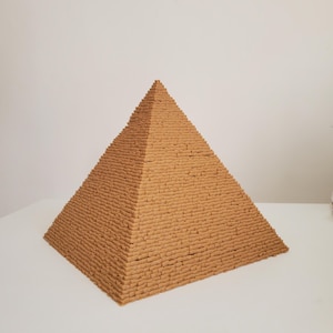 Giza Pyramid Scale Model - Ancient Egypt Diorama - Perfect Historical ...