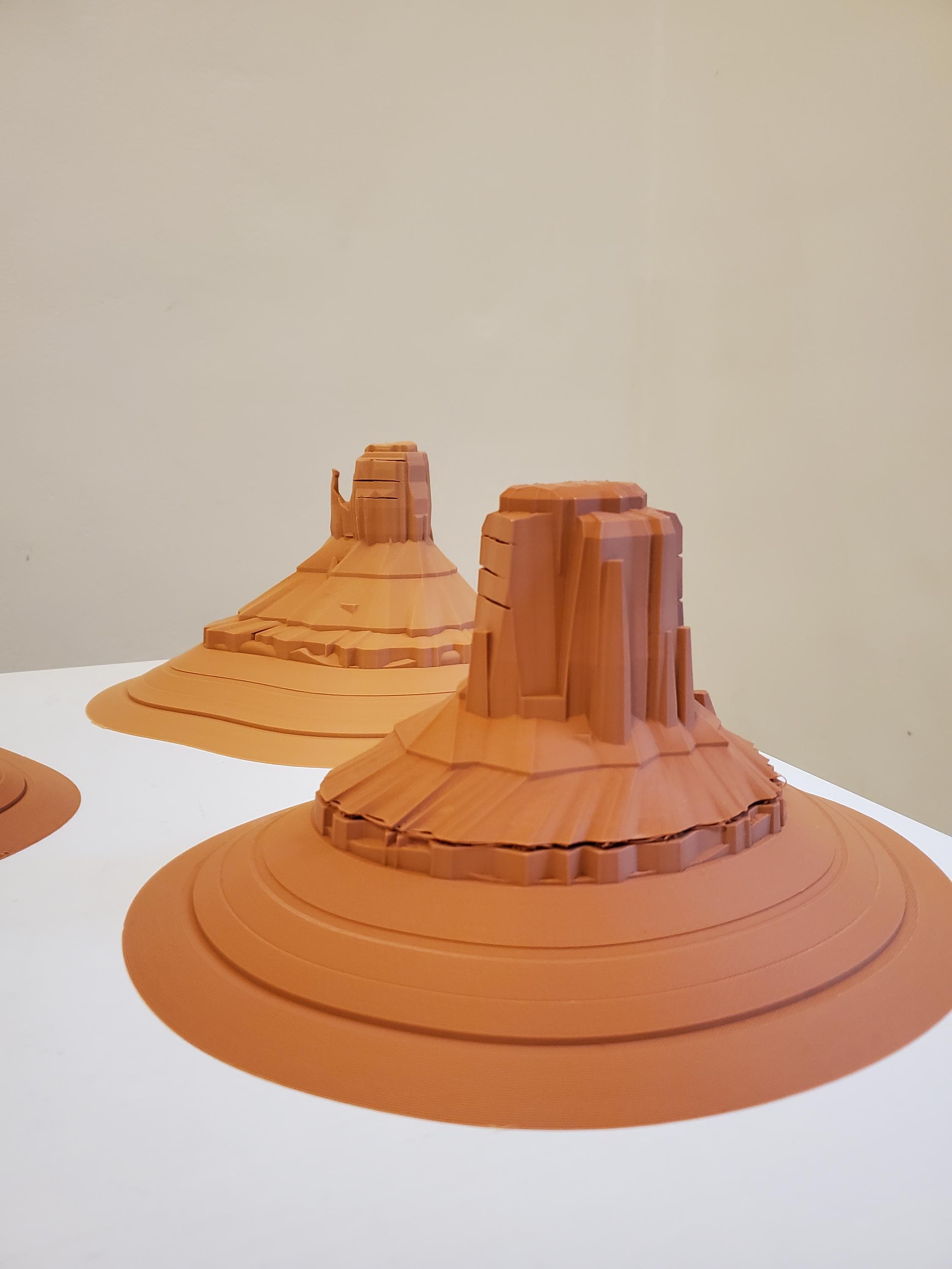 Monument Valley Diorama, Arizona Desert Landscape Replicas, Western ...