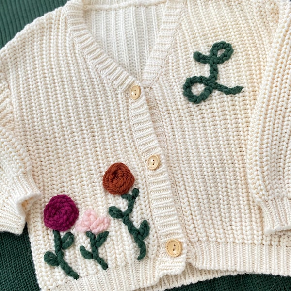 Embroidered Cardigans - Etsy