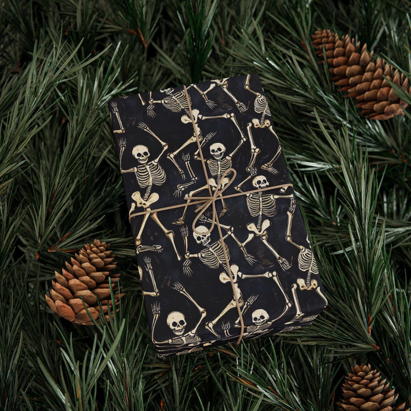 Spooky Wrapping Paper - Etsy