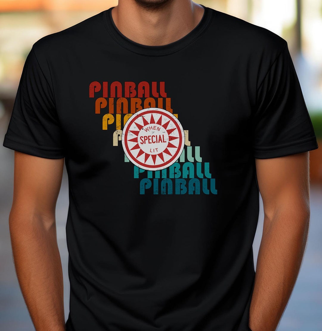 Pinball Dad Shirt Funny Pinball Pinball Retro Arcade Game Tshirt Gift ...
