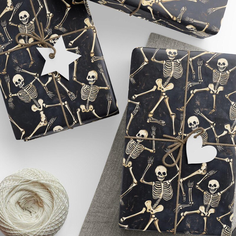 Spooky Wrapping Paper - Etsy