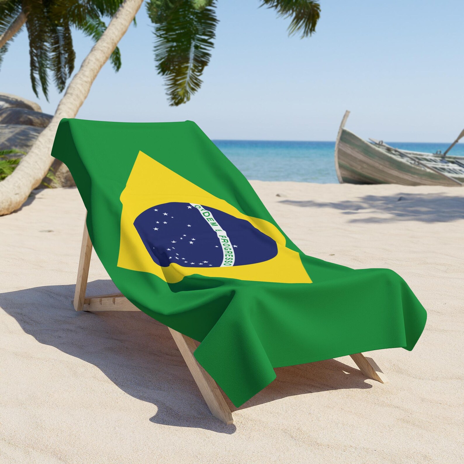 Brazil Country National Flags Beach Towel Gift - Etsy