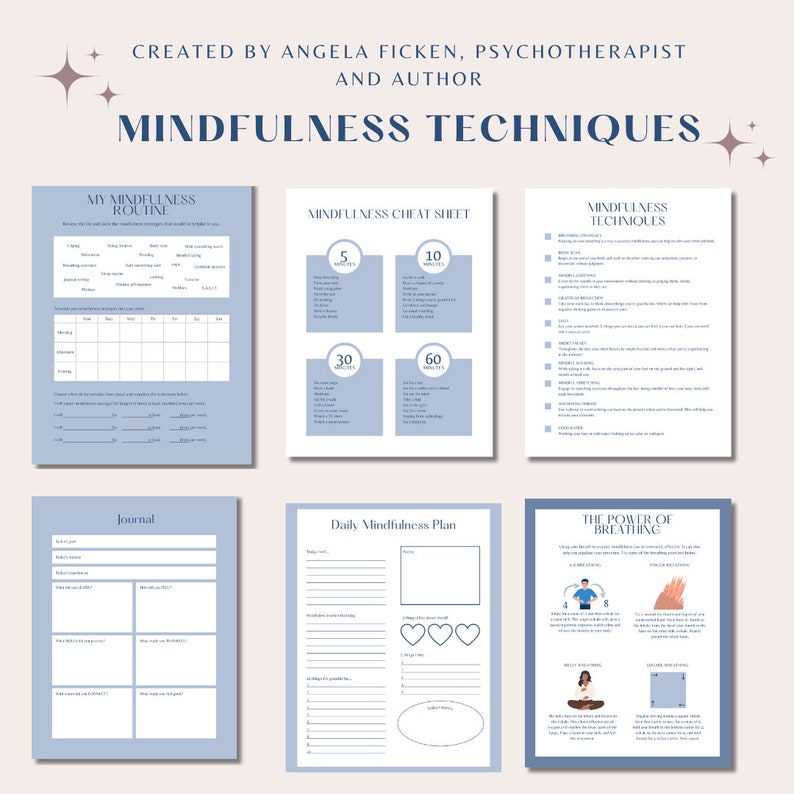 Positive Affirmations Kit CBT Negative Thoughts and Self Doubt ...